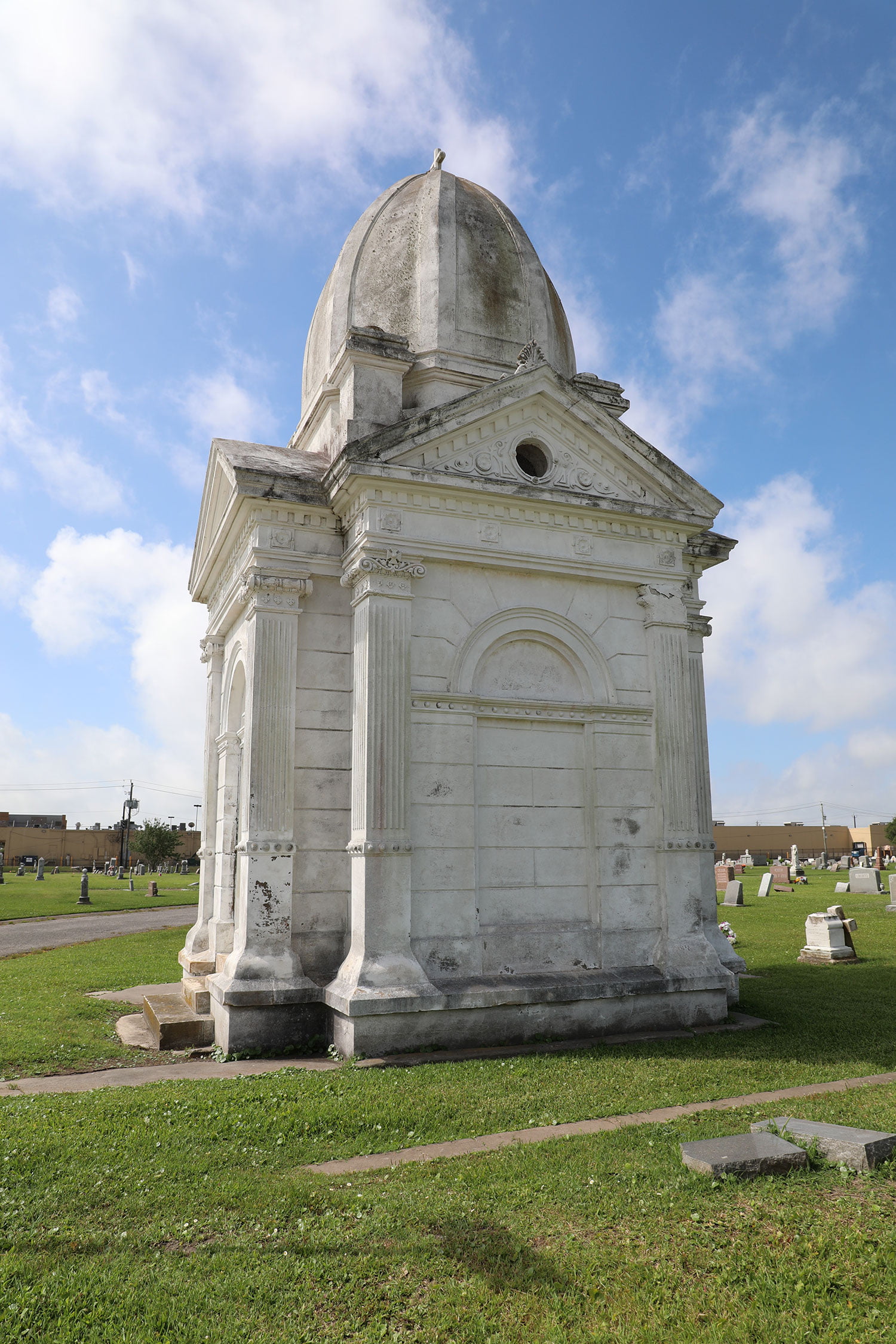 GHF Receives Stewardship of Oppermann Mausoleum - Galveston Historical ...
