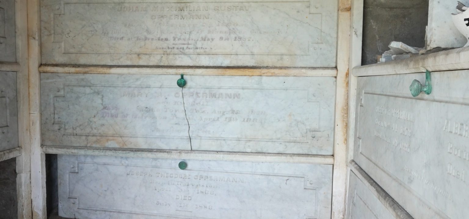 The 1885 Oppermann Mausoleum - Galveston Historical Foundation