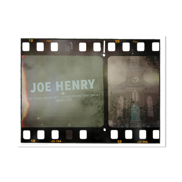 Joe Henry Poster **Autographed** - Galveston Historical Foundation