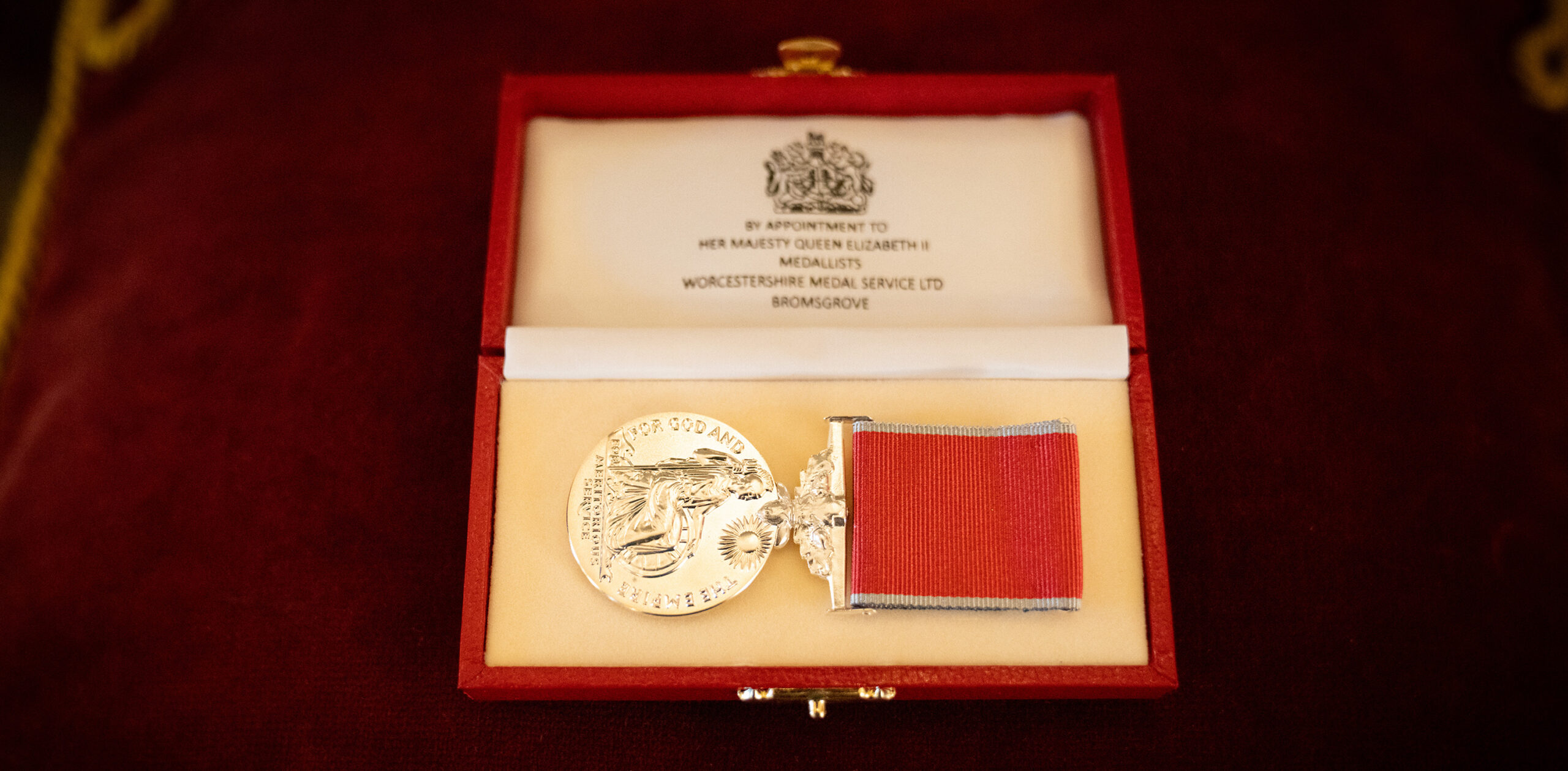 GHF's Will Wright Awarded British Empire Medal - Galveston Historical Foundation