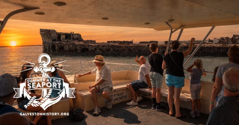 Sunset Harbor Cruise: Summer at the Seaport - Galveston Historical ...